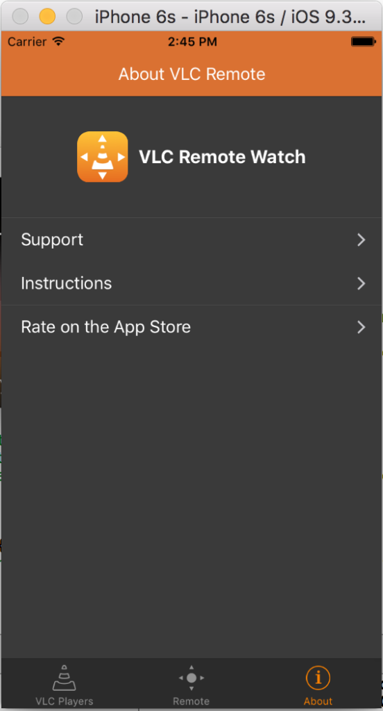 iOS and watchOS App - VLC Remote - Harshit's Blog